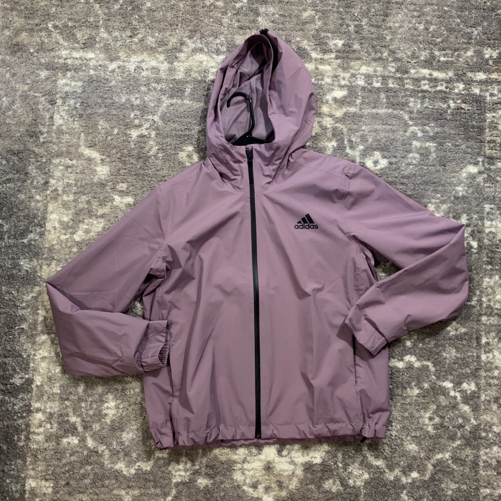 Adidas Rain Jacket Lavender Purple - Gem